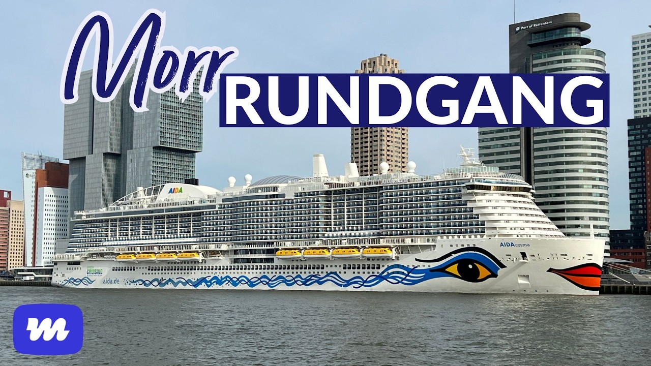 AIDAcosma: Morr-Rundgang und Schiffstour - der AIDA-Neubau im Detail ...