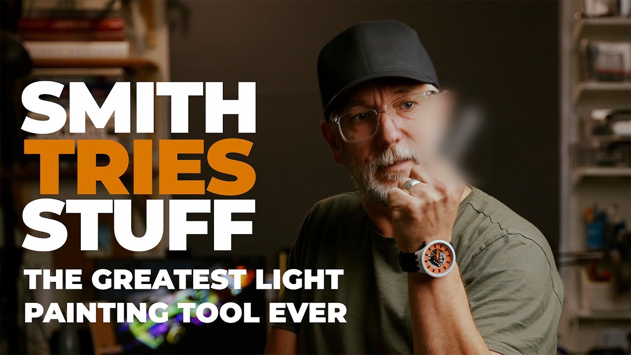 SMITH TRIES STUFF - The Greatest Light Painting Tool Ever - YouTube