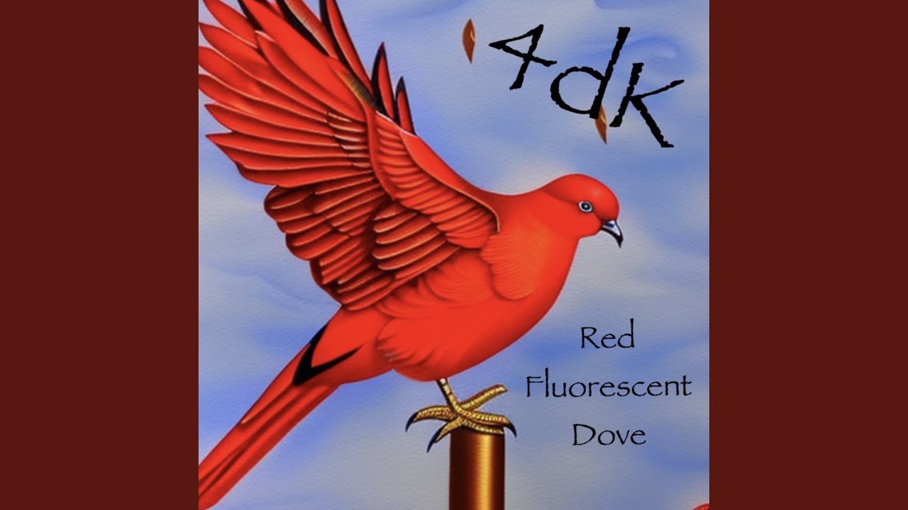 Red Fluorescent Dove - YouTube