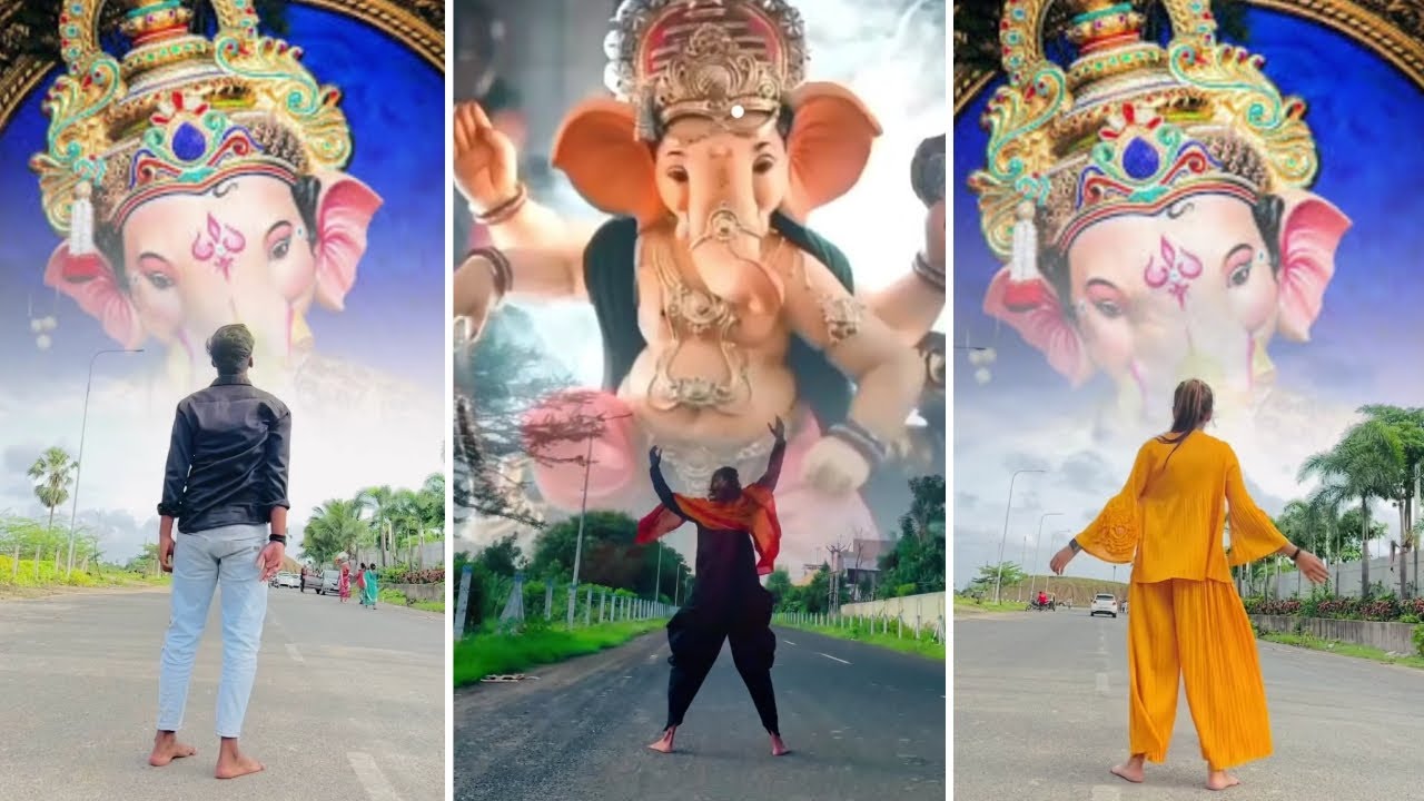 Ganpati bappa Instagram viral reel video editing | Instagram trending ...