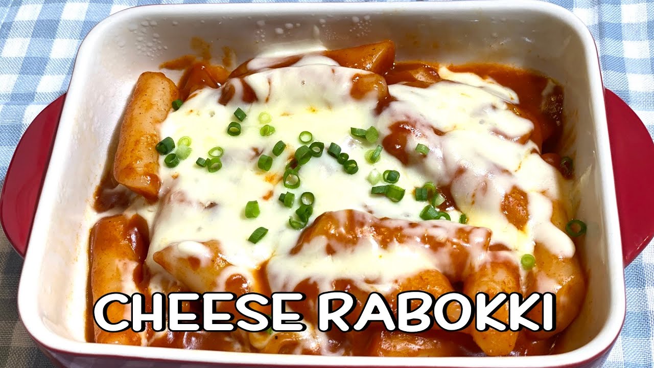 How to make Cheese Rabokki / Tteokbokki / Ramen Recipe - YouTube