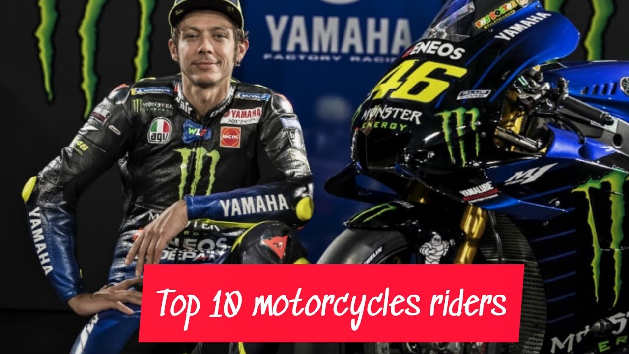 Top 10 motorcycle riders - YouTube