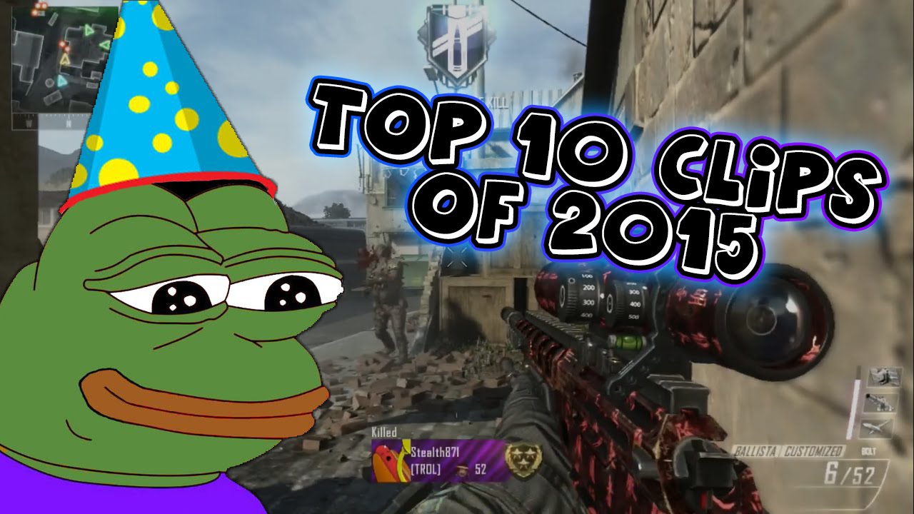 My Top 10 Clips of 2015 - YouTube
