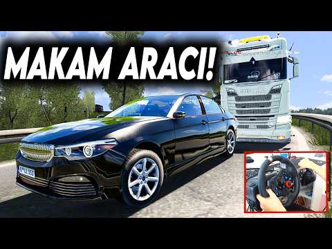 MAKAM ARABASIYLA DENETİM !!! BMW ETS 2 MOD 1.50 [ Logitech G29 ]