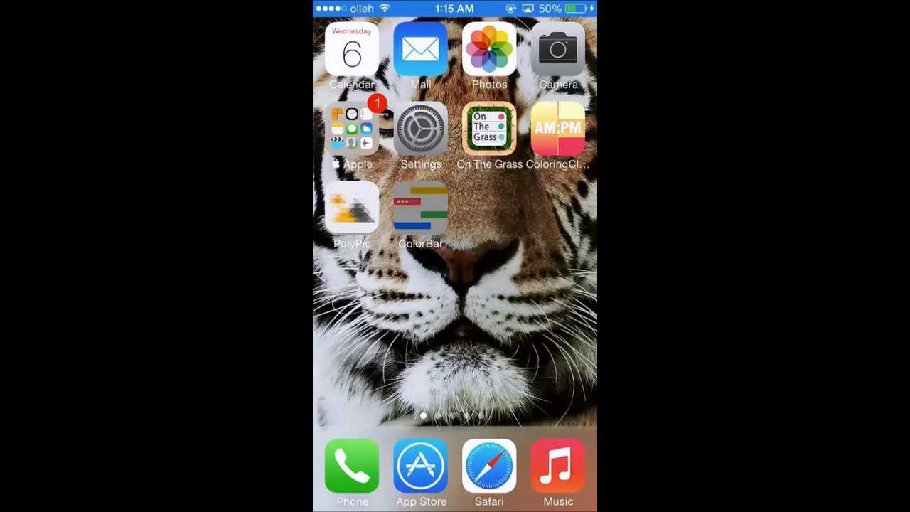 ColorBar for iOS 7 - Customize the color of the dock and status bar ...