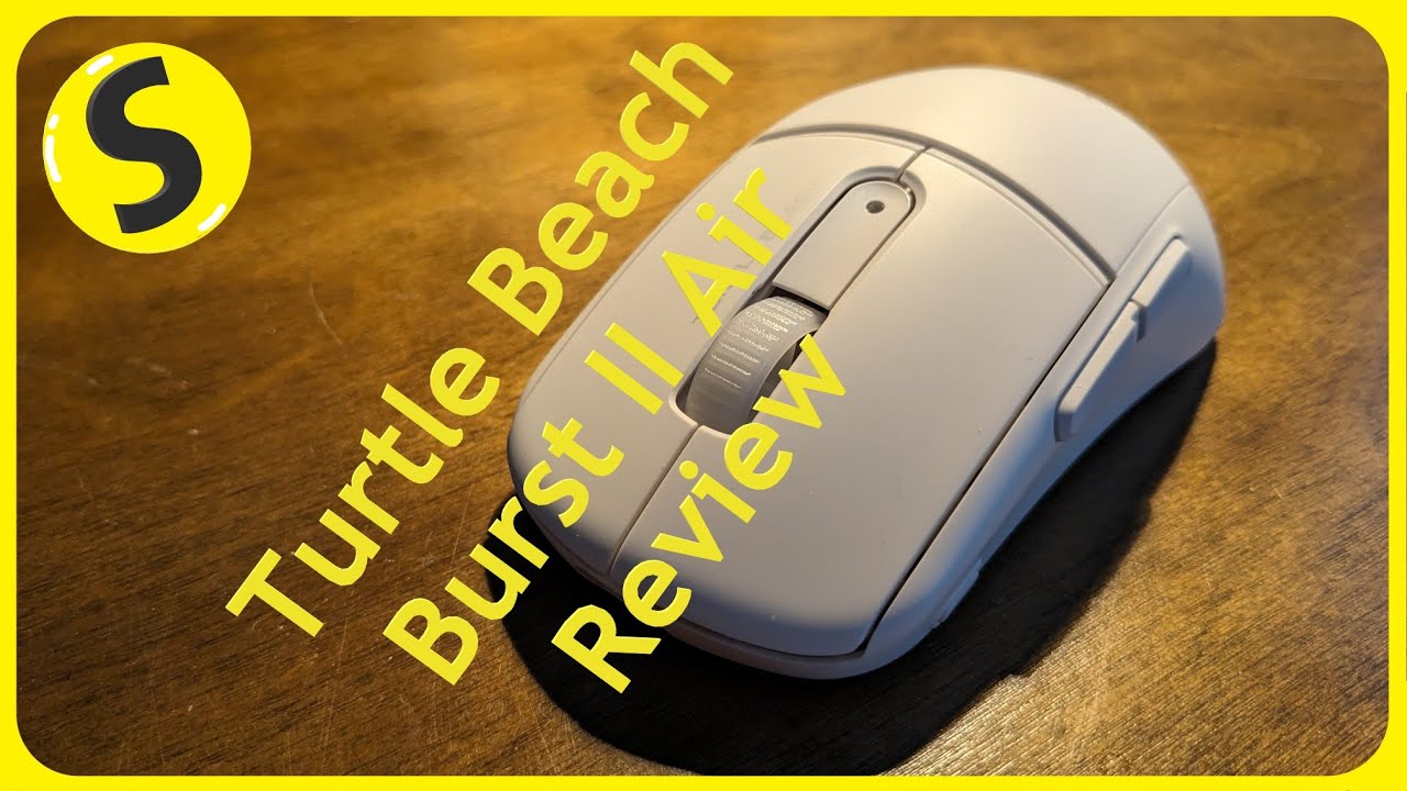 Turtle Beach Burst II Air Gaming Mouse Review - YouTube