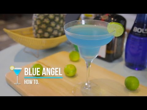 របៀបធ្វើ Blue Angel | How to make Blue Angel - YouTube
