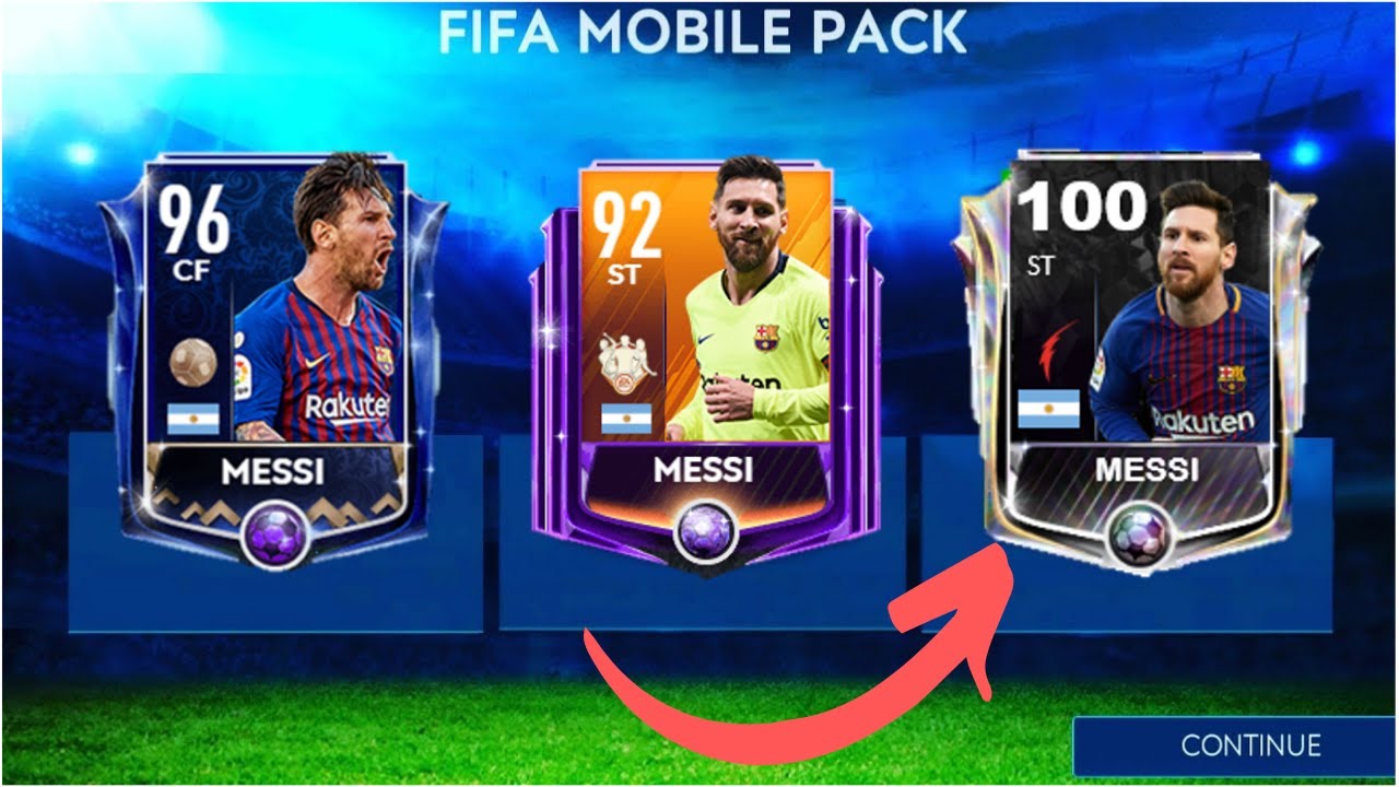 Como Conseguir a Messi En Fifa Mobile - YouTube
