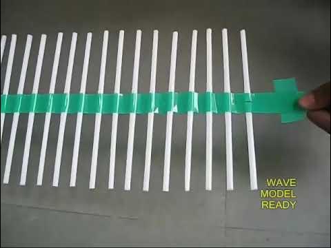 9 Water STRAW WAVES - YouTube