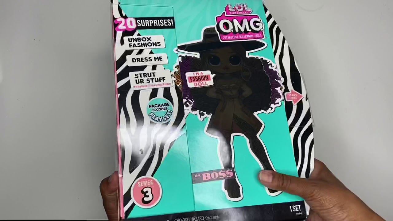 Unboxing LOL SURPRISE! O.M.G. Da Boss Series 3 - YouTube