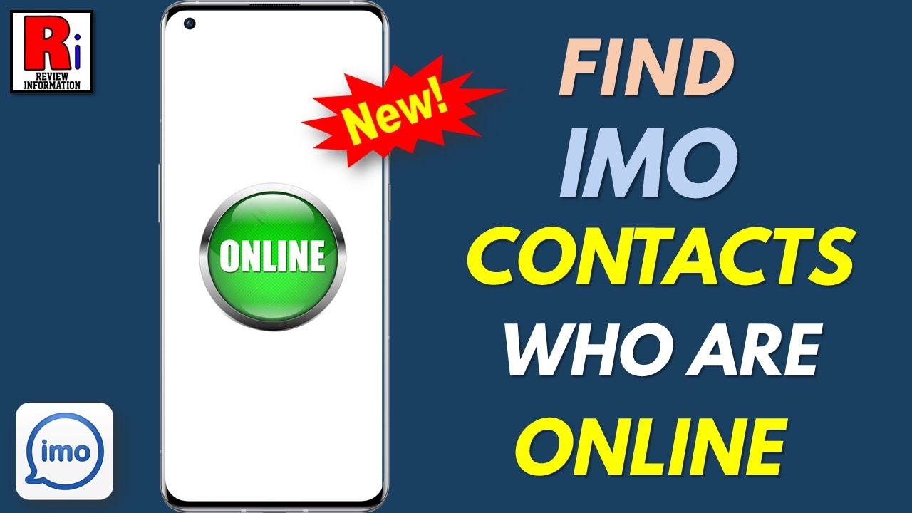 How to Find Who Are Currently Online on Imo (New Update) - YouTube