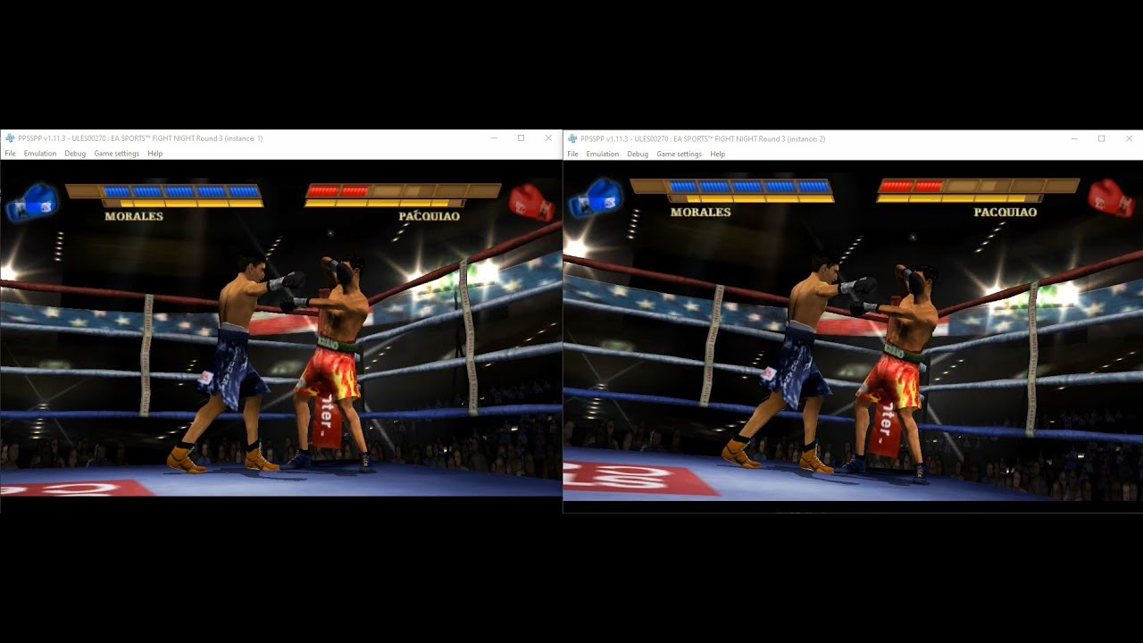 Fight Night Round 3 | PSP | Ad-Hoc Multiplayer Gameplay - YouTube