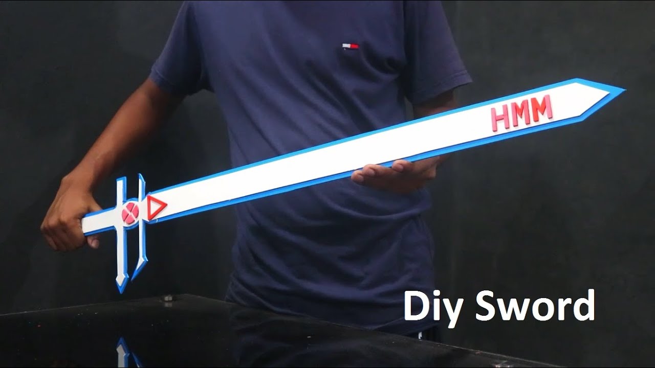 DIY Sword - How to make a sword easy - YouTube