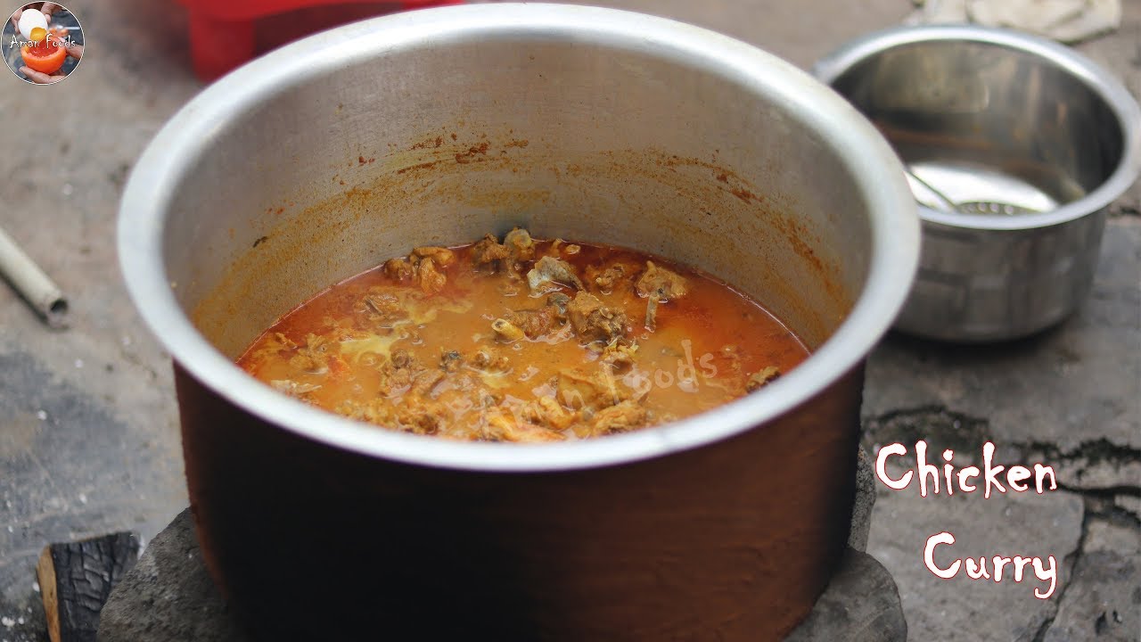 Traditional Chicken Curry Recipe| Indian Chicken Curry Recipe| Village ...