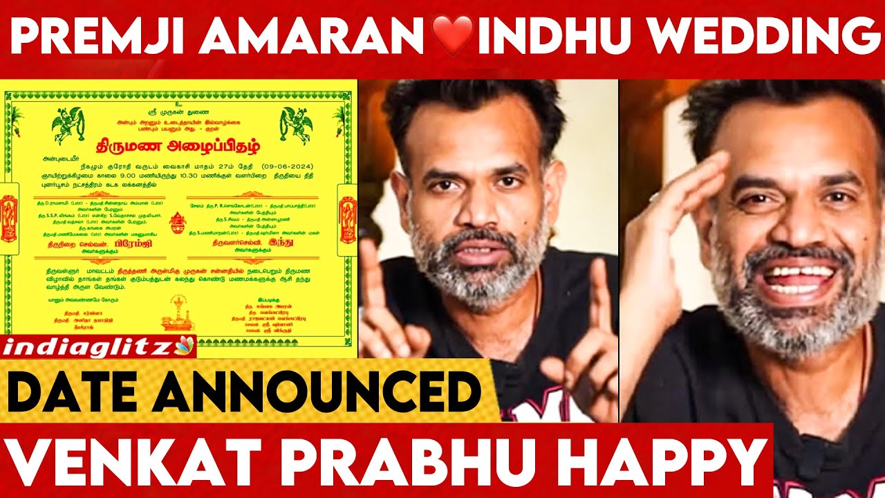 இனி Morattu single இல்ல.. Premgi-க்கு கல்யாணம் | Wedding Invitation ...