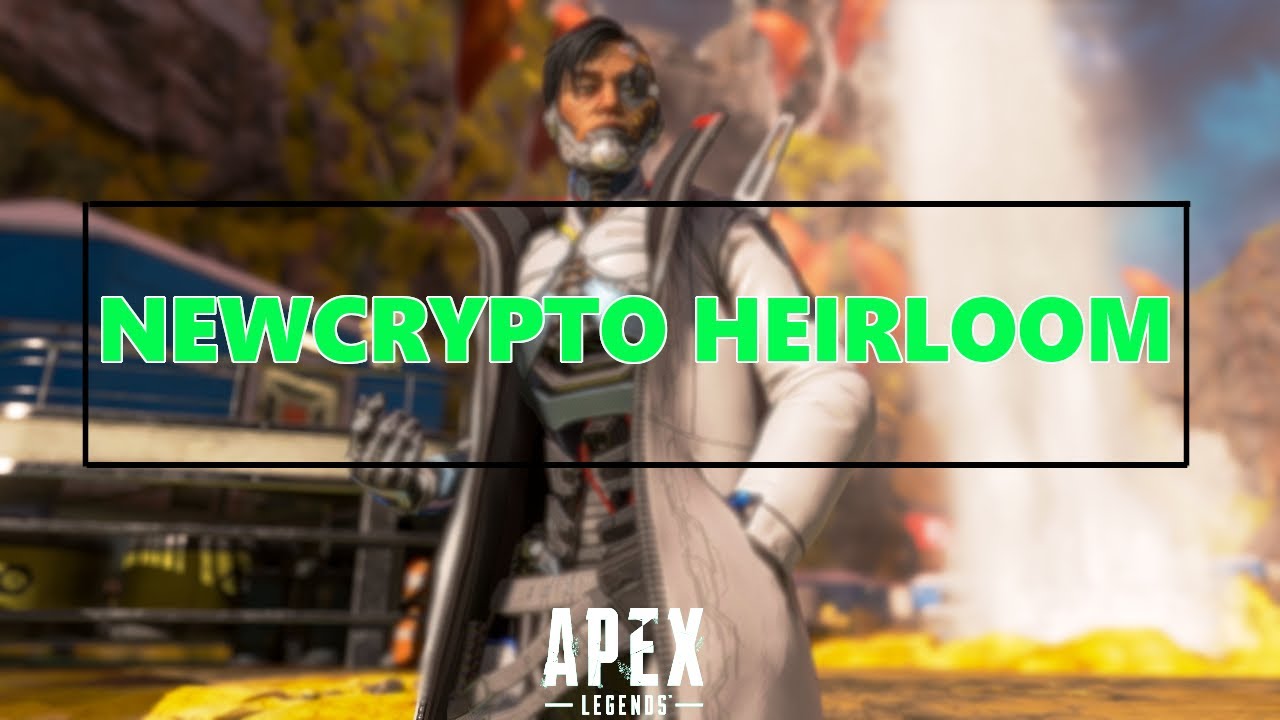 Crypto Heirloom + NEW LORE | Apex Legends - YouTube