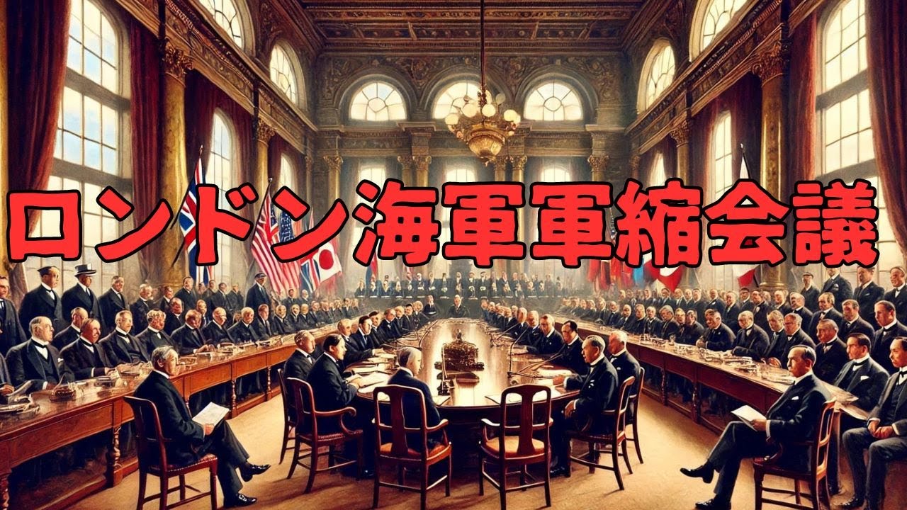 「ロンドン海軍軍縮会議」いまさら聞けない日本の出来事。 - YouTube