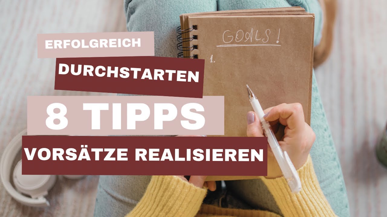 Erfolgreich durchstarten: 8 geniale Tipps für deine Neujahrsvorsätze! 🎯 ...
