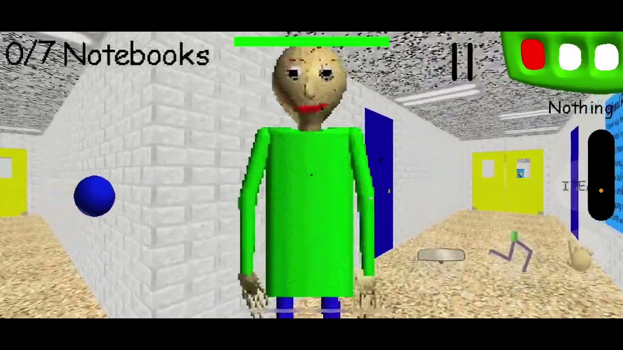 Me playing Baldi’s basics in education and learning!😁 - YouTube
