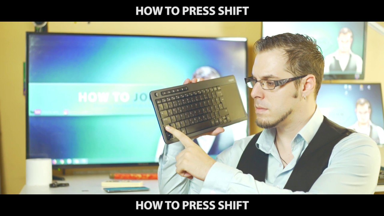 HOW TO PRESS SHIFT - YouTube
