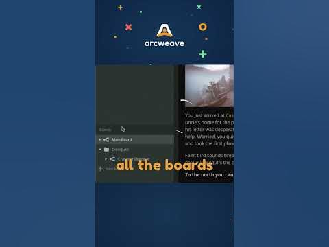 Overview of the Arcweave Environment #shorts #tutorial #gamedev #indiegame #indiedev - YouTube