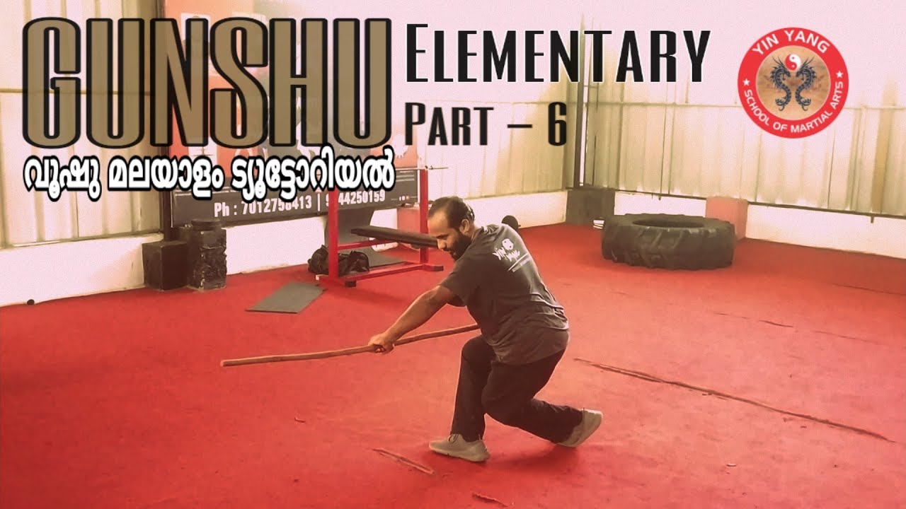 GUNSHU Elementary | Part 6 | Wushu malayalam Tutorial - YouTube