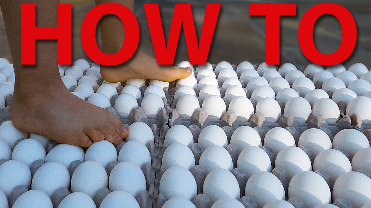 How To Walk On Eggs! 2 Secrets You Need To Know - YouTube