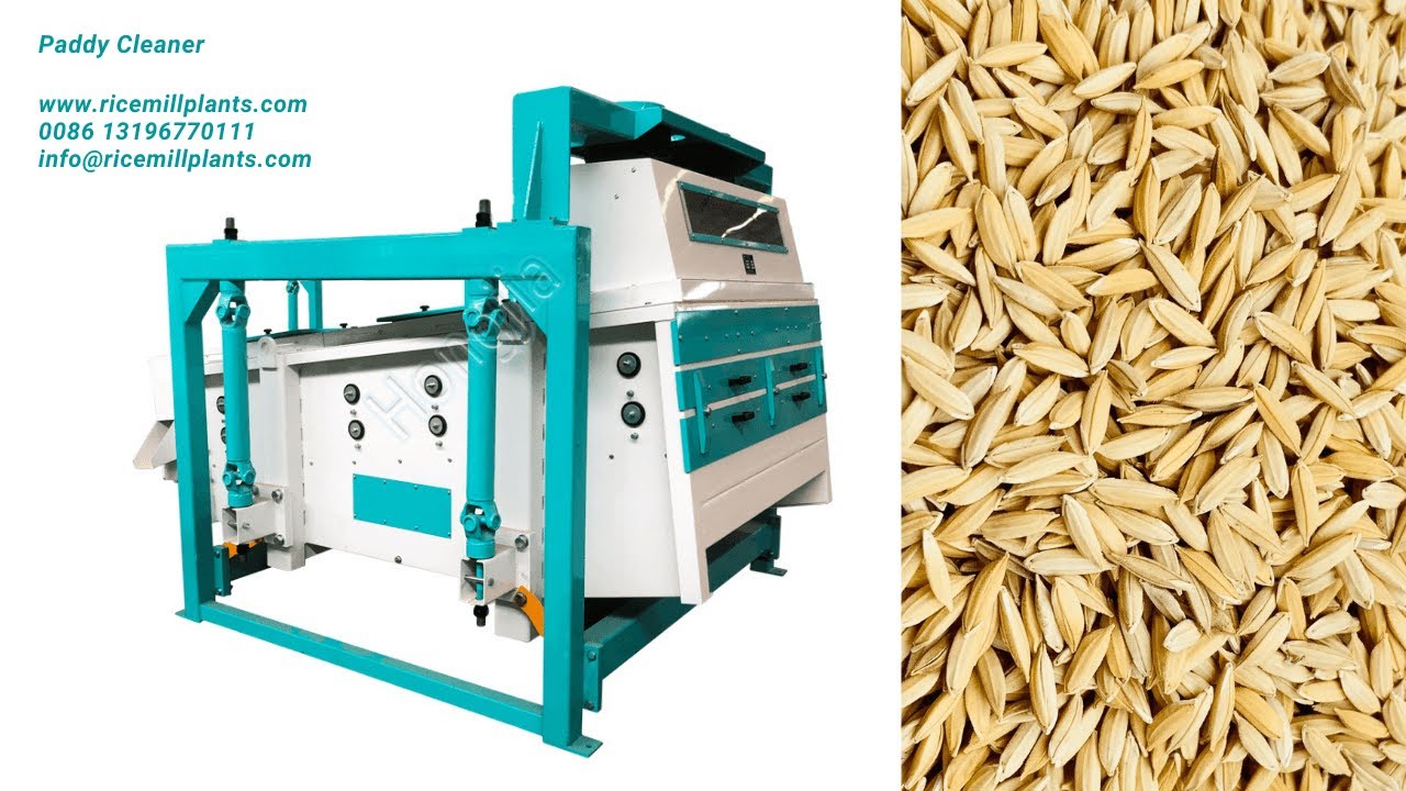 Rice Rotary Vibrating Screen | Rice Cleaning Machine for Sale - YouTube
