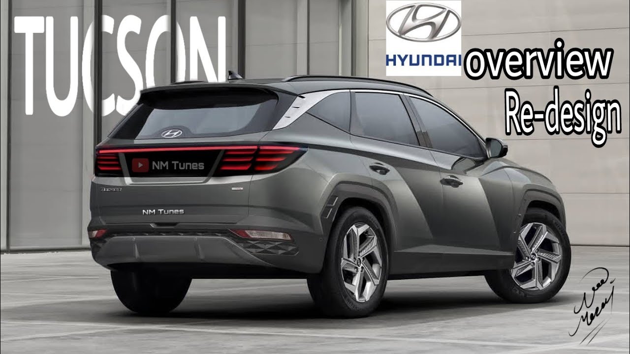 2021 Hyundai Tuscon overview design and re-design - YouTube