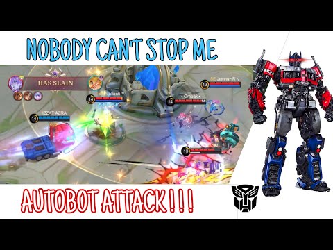 I Enjoy Hitting the opponent - Optimus Prime -Transformers Skin ...