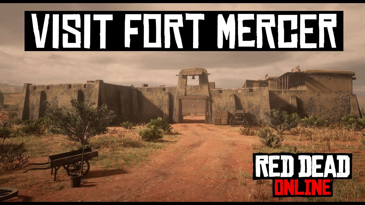 Visit Fort Mercer Daily Challange | Red Dead Online - YouTube