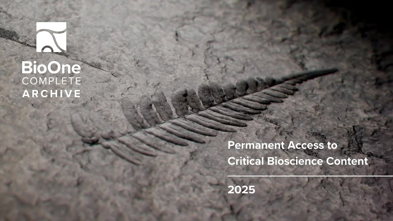 2025 BioOne Complete Archive: Permanent Access to Critical Bioscience Content - YouTube