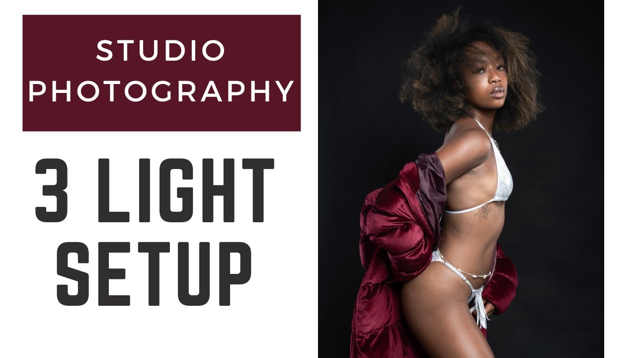 Studio Portrait Photography BTS - See How We Created These Shots with my Favorite 3 Light Setup ...