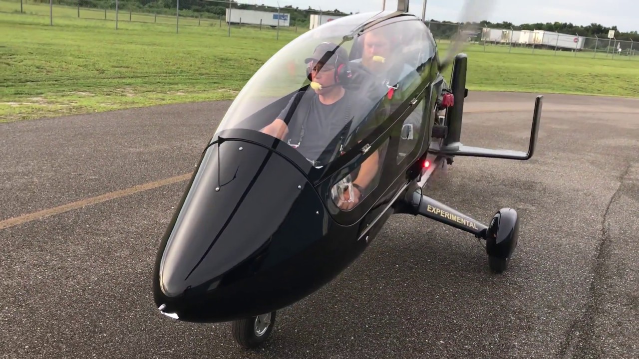 AR-1 Gyroplane with enclosed option. Walk Around - YouTube
