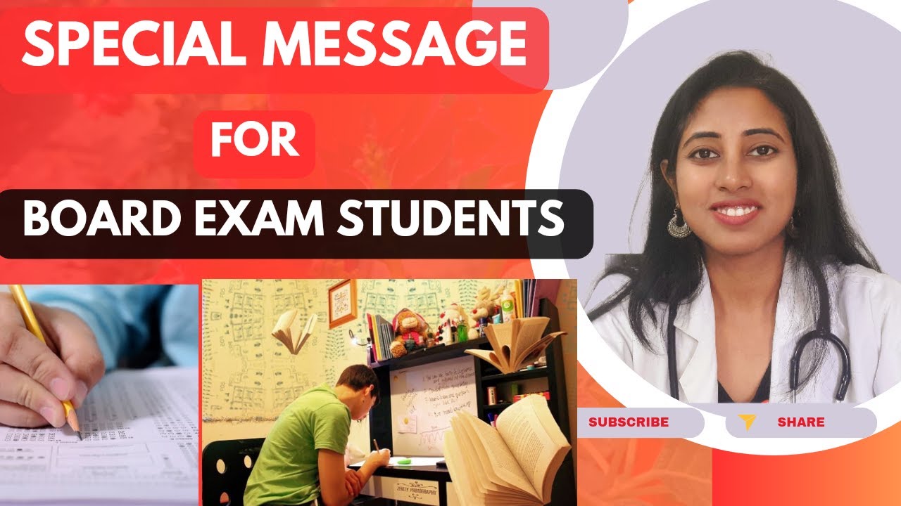 Board Exam || Special Message for Students || - YouTube