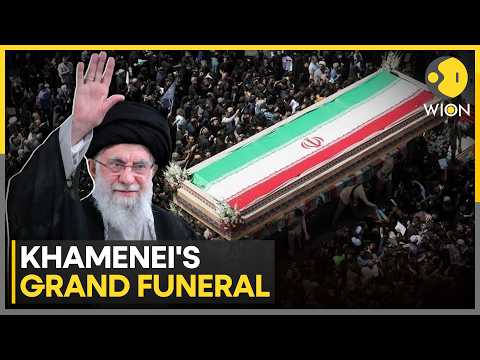 Khamenei Funeral: Iran To Bid Final Farewell To Ayatollah Ali Khamenei | WION World News