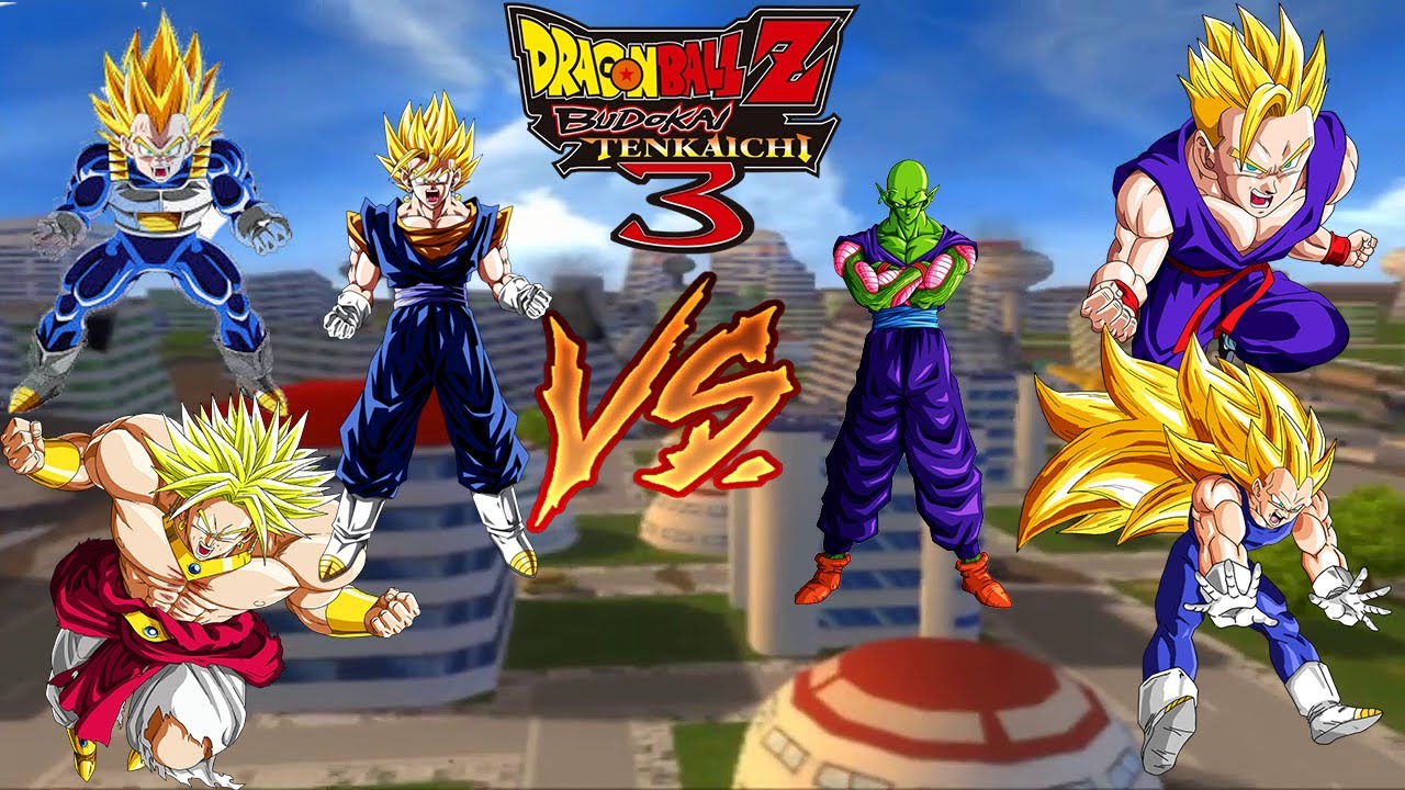 DBZ BT3 - Training with Piccolo and Team - YouTube