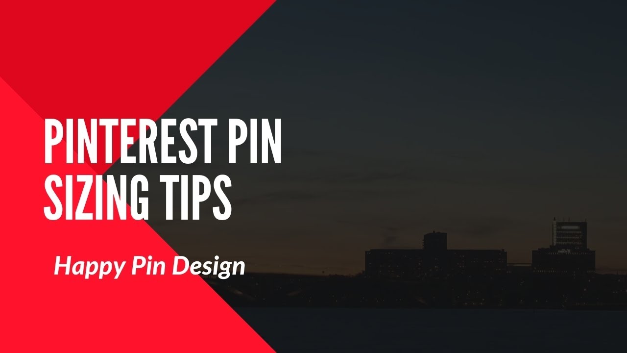The Guide for Pinterest Pin Size 2021 - Pinterest Best Practices - YouTube