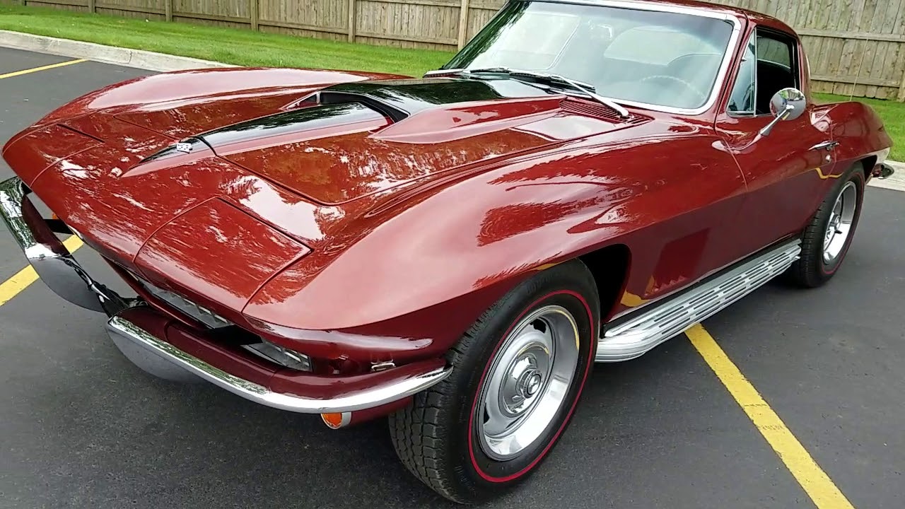 Mid year 1967 Corvette for sale, frame off auto appraisal and test ...