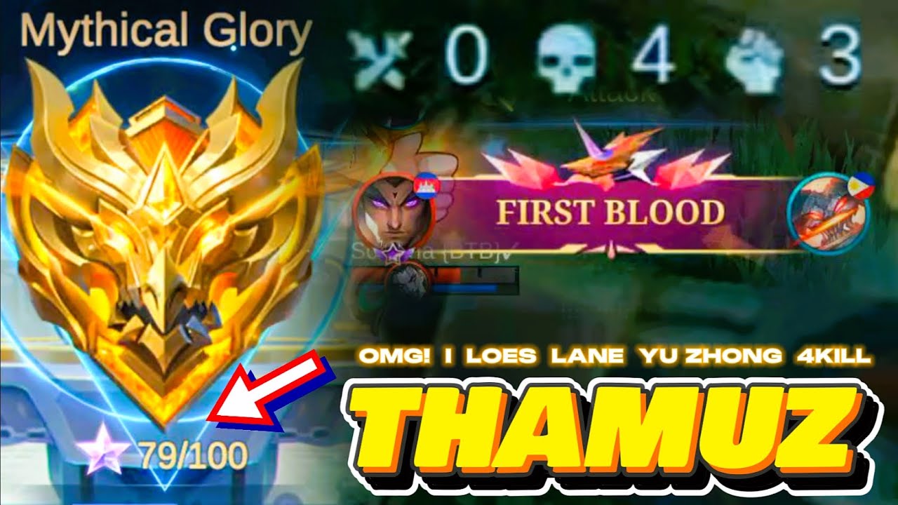 OMG WHAT HAPPEN WHEN I LOSE LANE YU ZHONG 4KILL & NEED TO DO FOR WIN THE GAME? | THAMUZ EXP ...