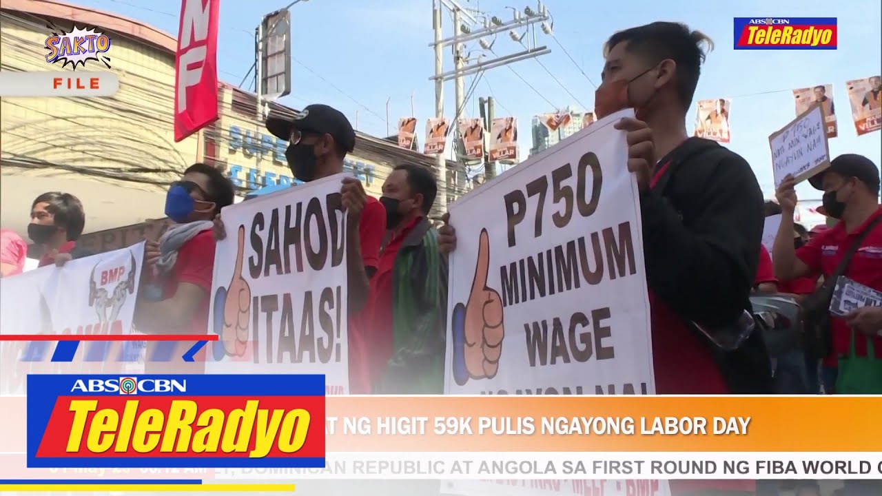 PNP magpapaklat ng higit 59k pulis ngayong Labor Day | Sakto (1 May ...