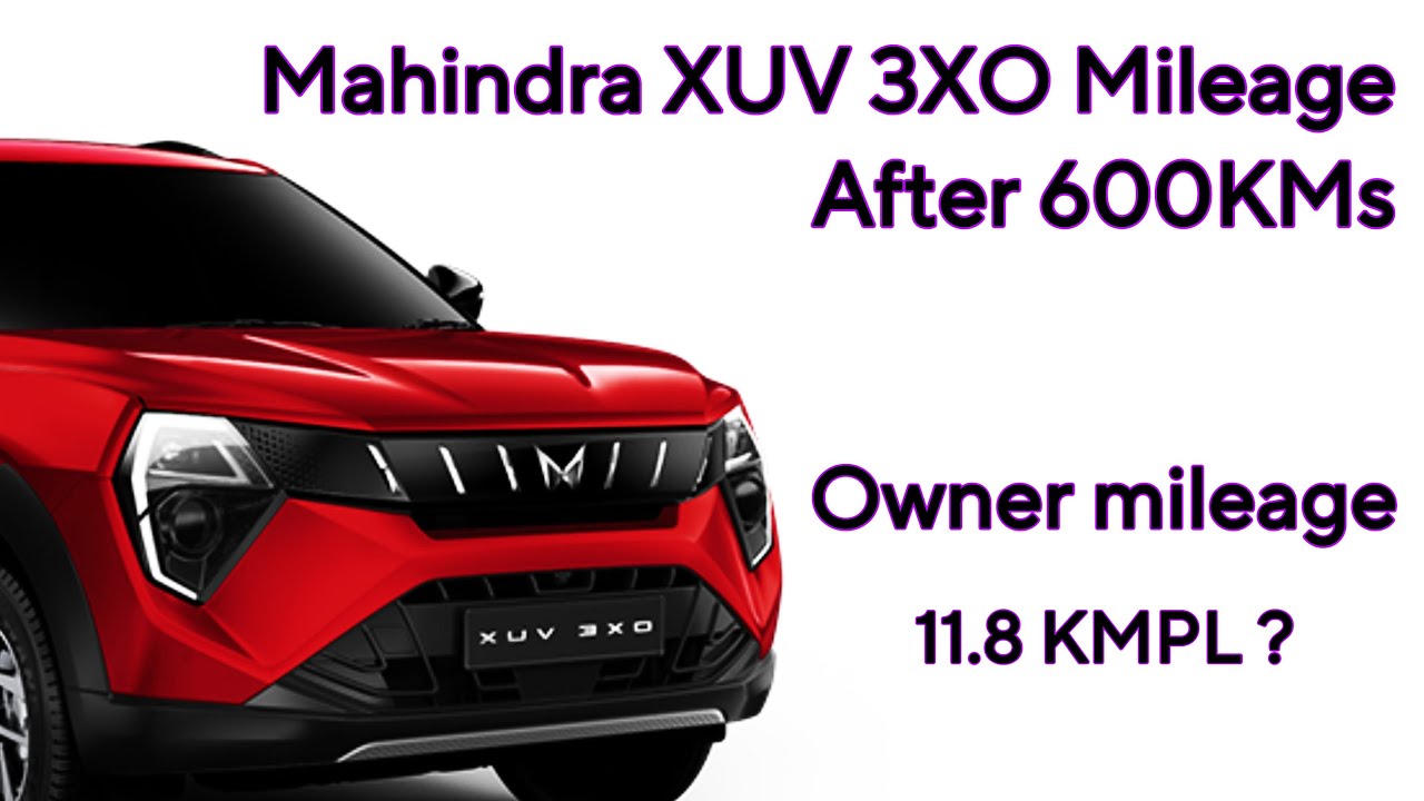 Mahindra XUV 3XO Petrol City Mileage | 3XO MX3 | தமிழ் - YouTube