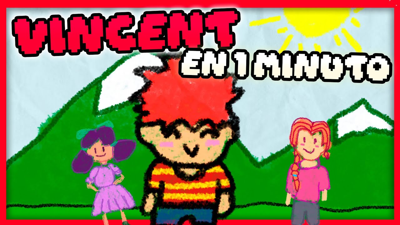 VINCENT de STARDEW VALLEY en 1 MINUTO | ESPECIAL DÍA DEL NIÑX 🧍🏼‍♀️🧍🏼‍♂ ...