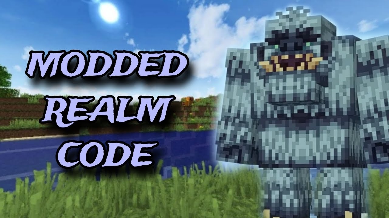 1.20+ || *NEW* BEST MODDED REALM CODE FOR MINECRAFT BEDROCK EDITION ...