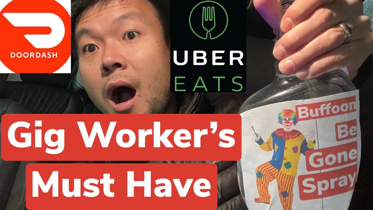 Uber eats ride along Denver first snow - YouTube