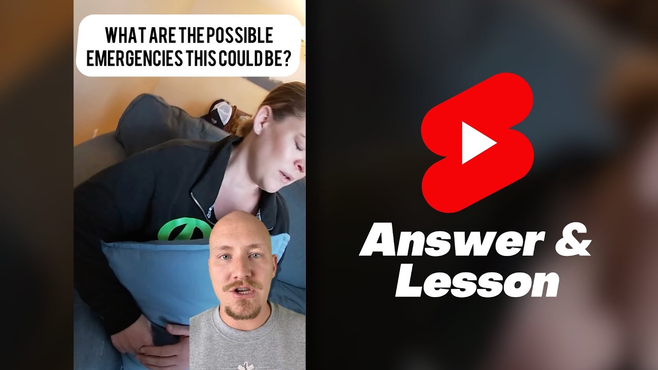 What are the possible emergencies? 🧐 🚨 | Lesson and Answer - YouTube