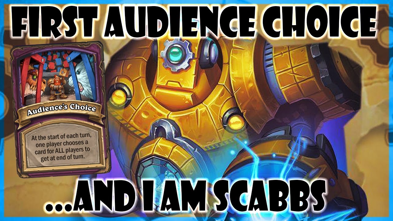 AUDIENCE CHOICE...AND I AM SCABBS - Hearthstone Battlegrounds - Scabbs ...