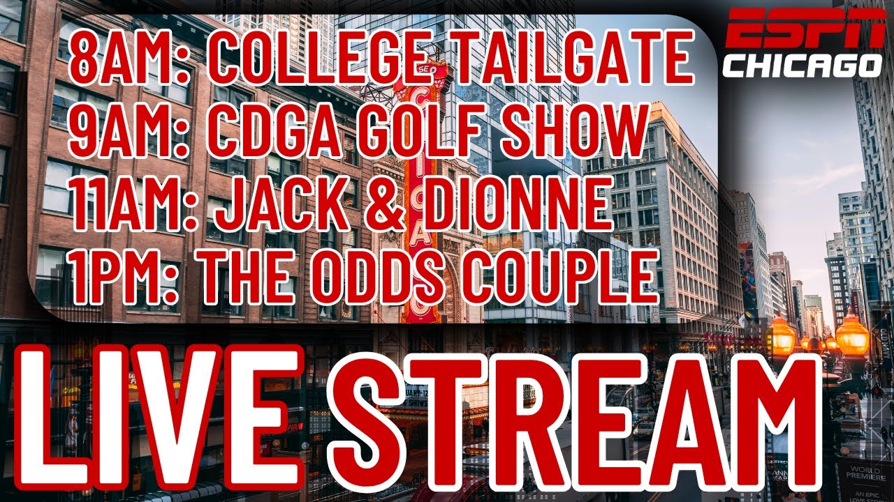 8/23 ESPN Chicago LIVE - YouTube