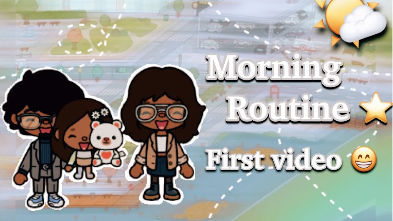 Morning Routine First Video😁 Youtube