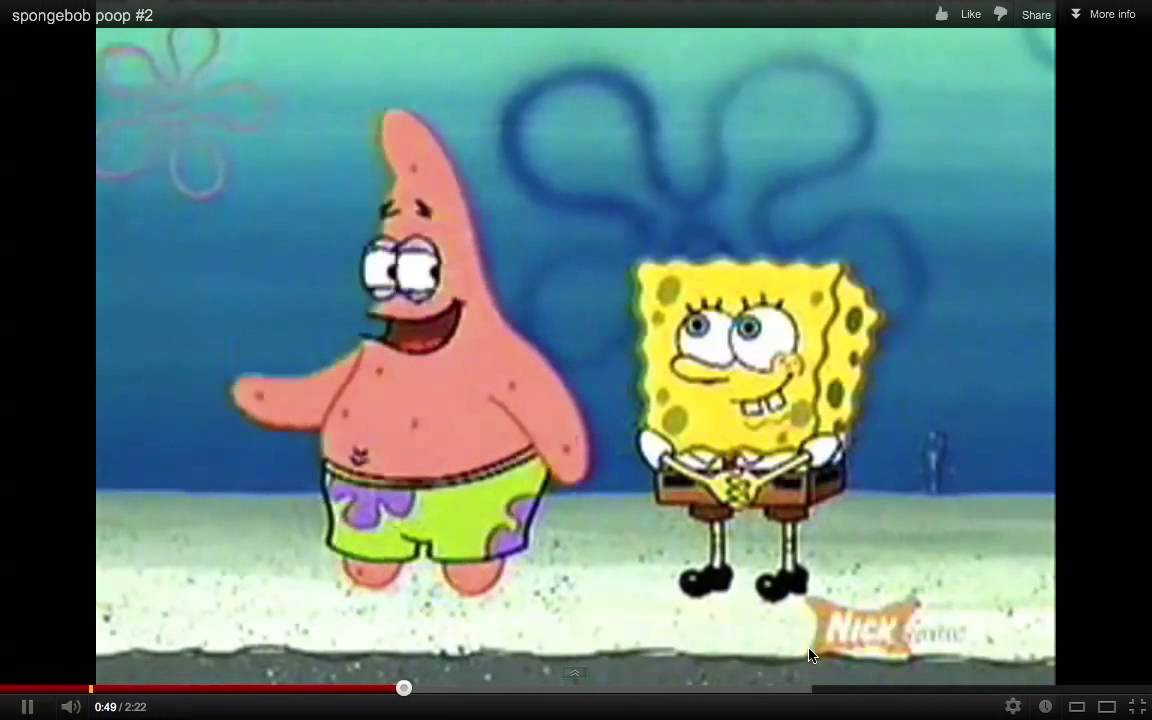 spongebob poop episode 1 - YouTube